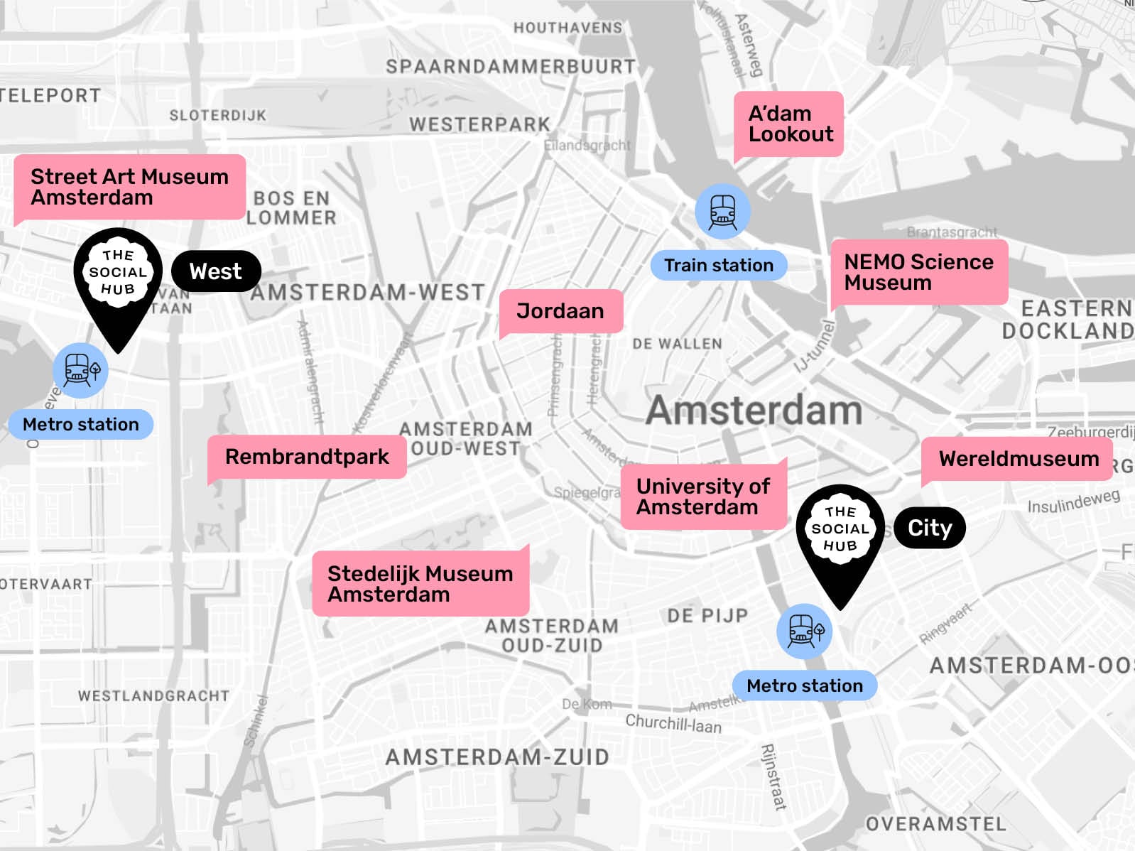 Two vibrant hotel experiences in Amsterdam